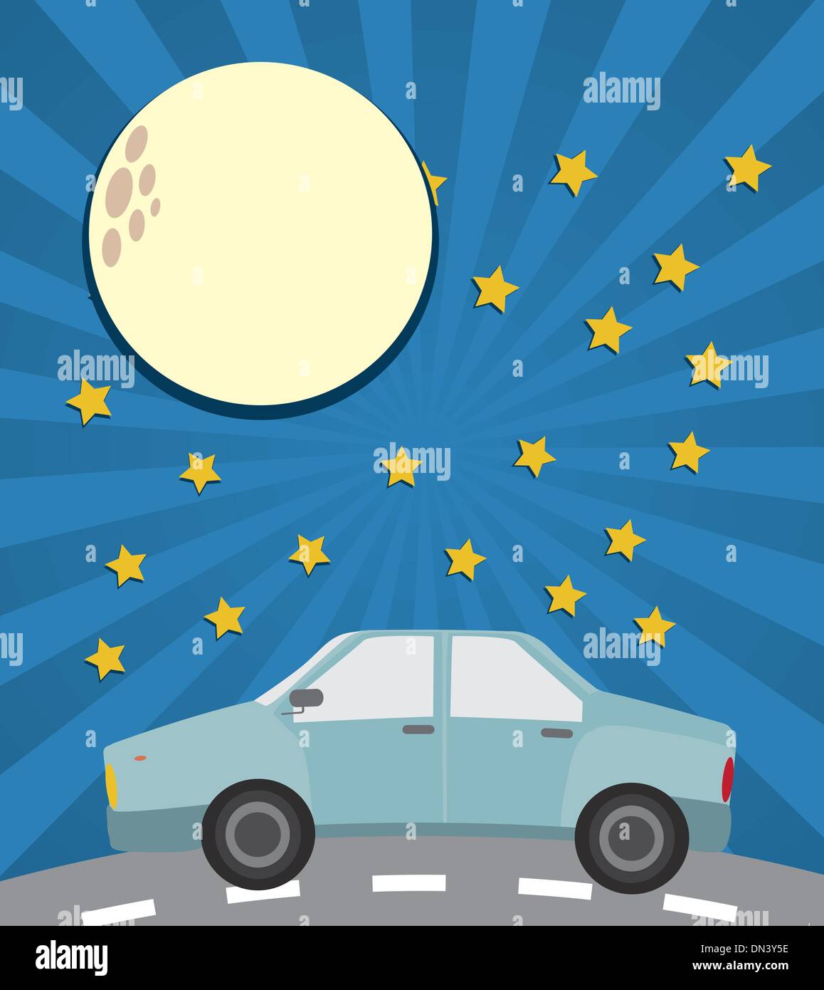 Go to the moon Stock Vector Images - Alamy