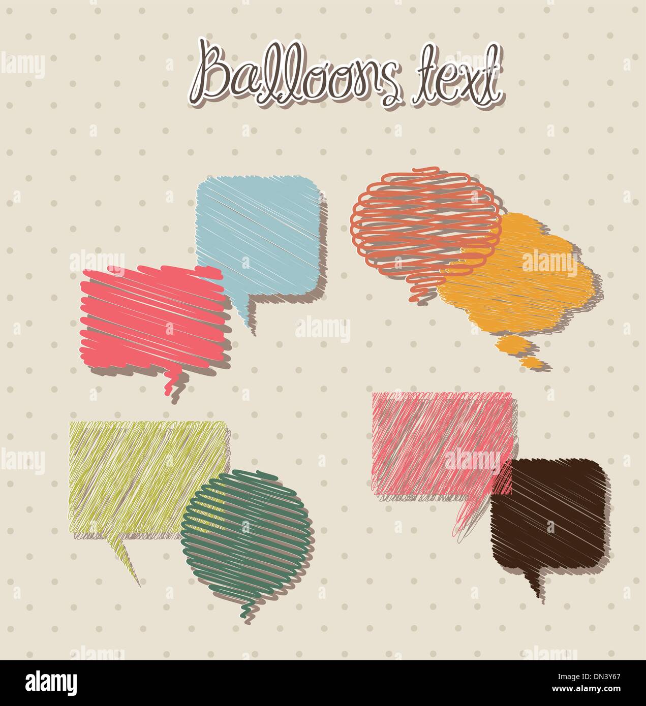 Balloons with space for text hi-res stock photography and images - Alamy