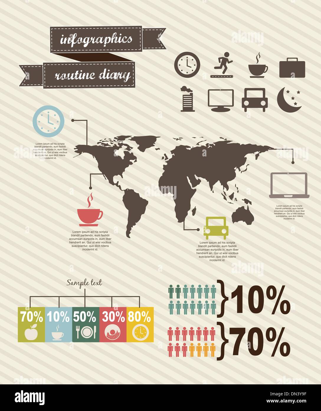 Daily routine breakfast hi-res stock photography and images - Alamy