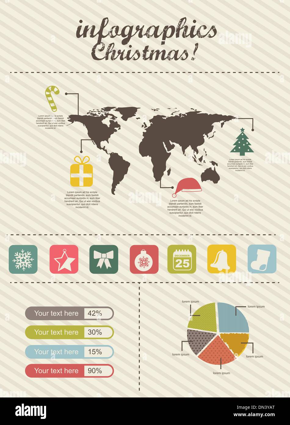 Gift infographics hi-res stock photography and images - Alamy