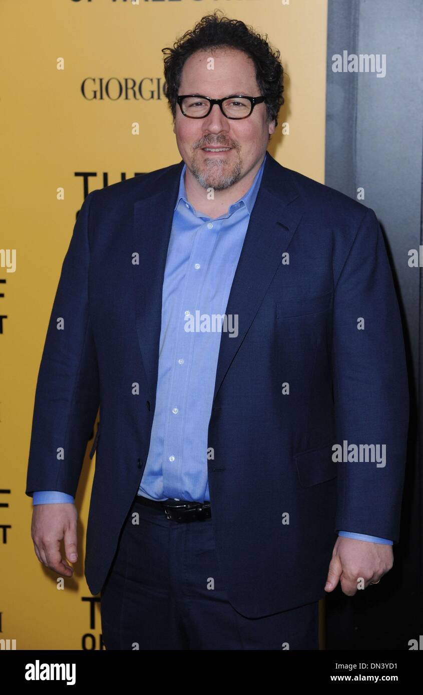 New York, NY, USA. 17th Dec, 2013. Jon Favreau at arrivals for THE WOLF ...