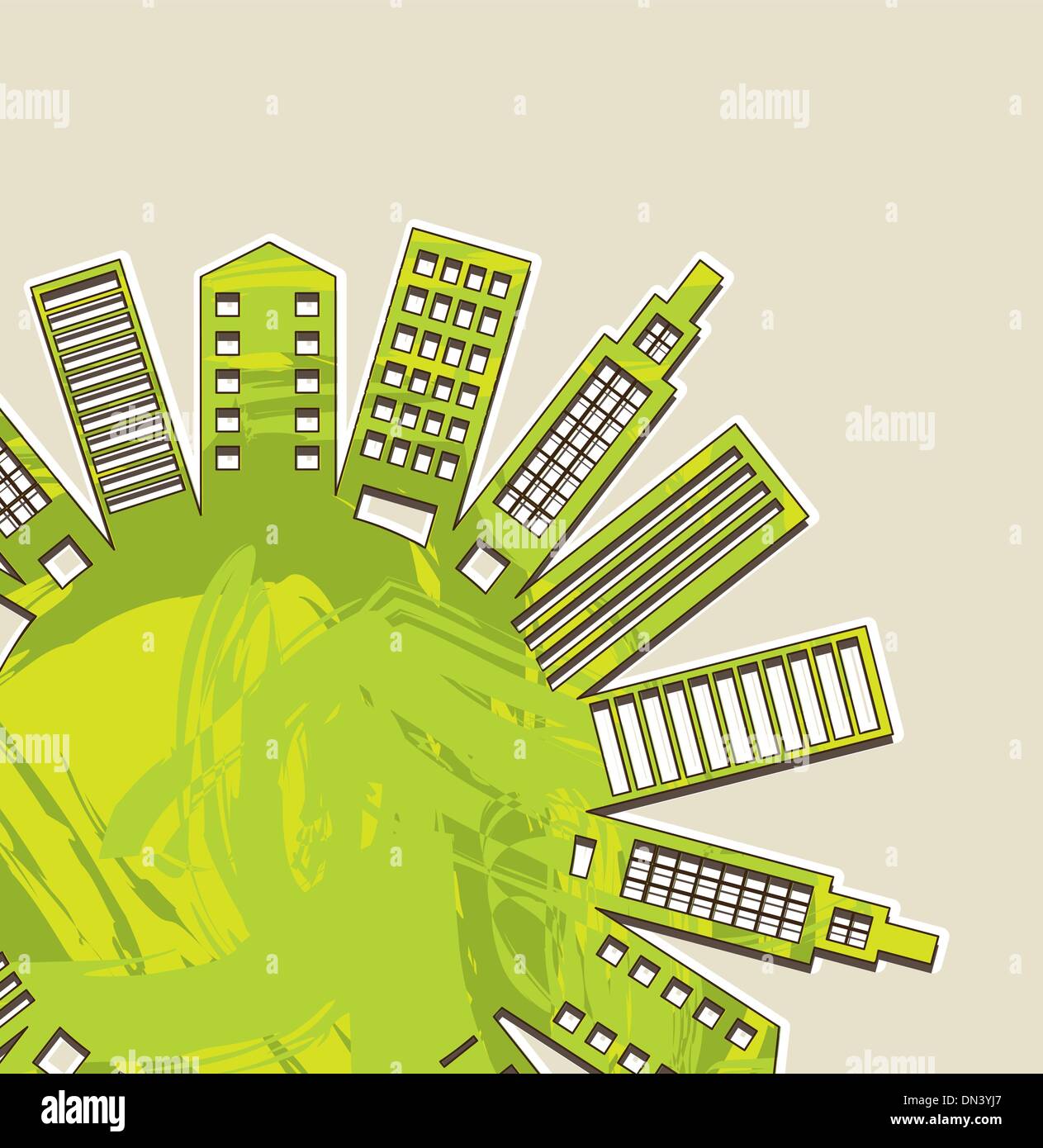 Decorative buildings Stock Vector Images - Alamy