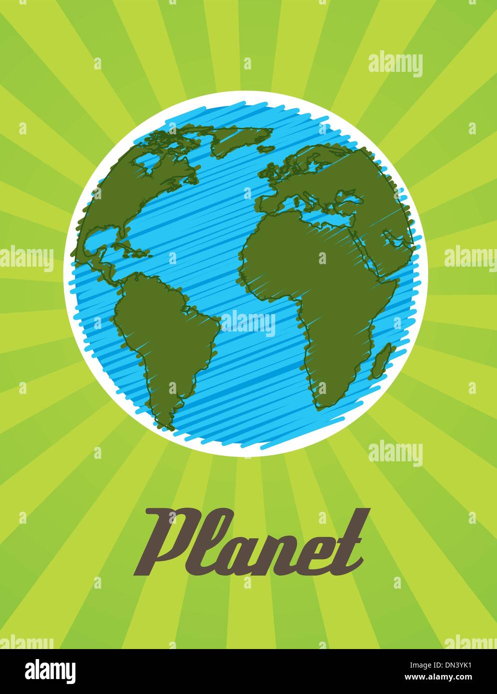 Planet cartoon hi-res stock photography and images - Alamy