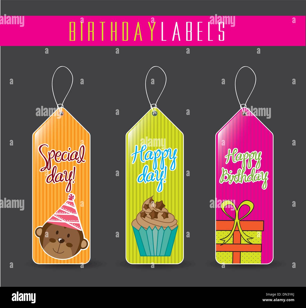 Delicious bakery labels Stock Vector Images - Alamy