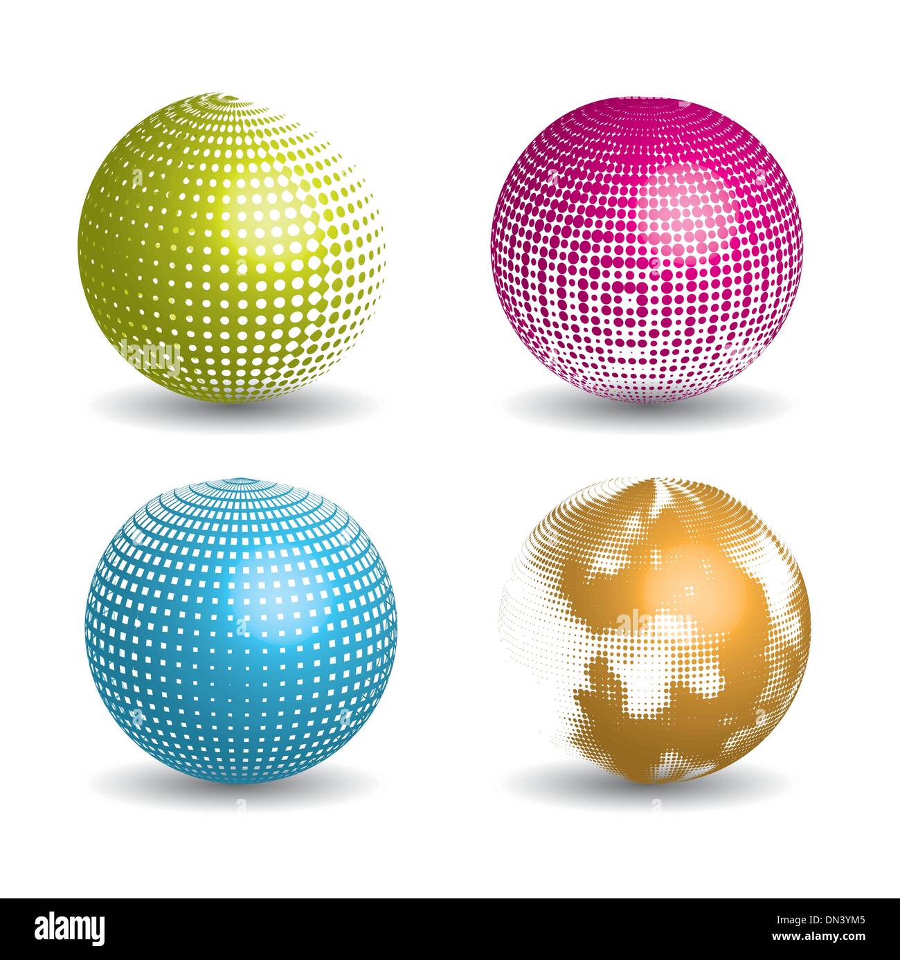 Three spheres symbol Stock Vector Images - Alamy