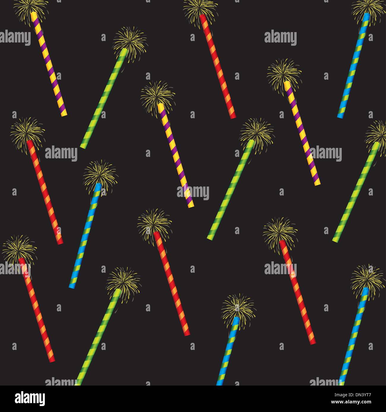 Blue isolated cake candles Stock Vector Images - Alamy