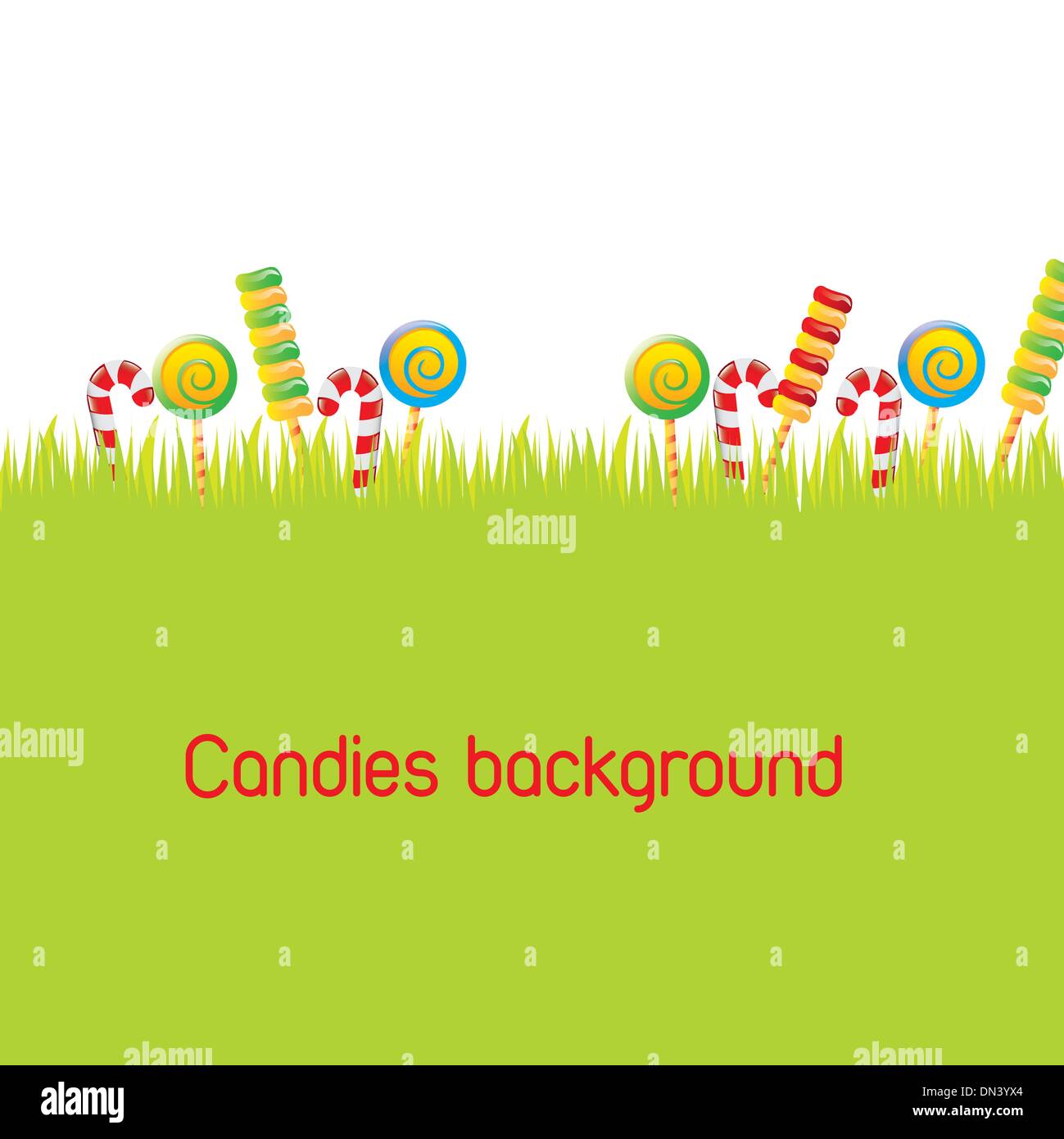 Cheerful candies Stock Vector Images - Alamy