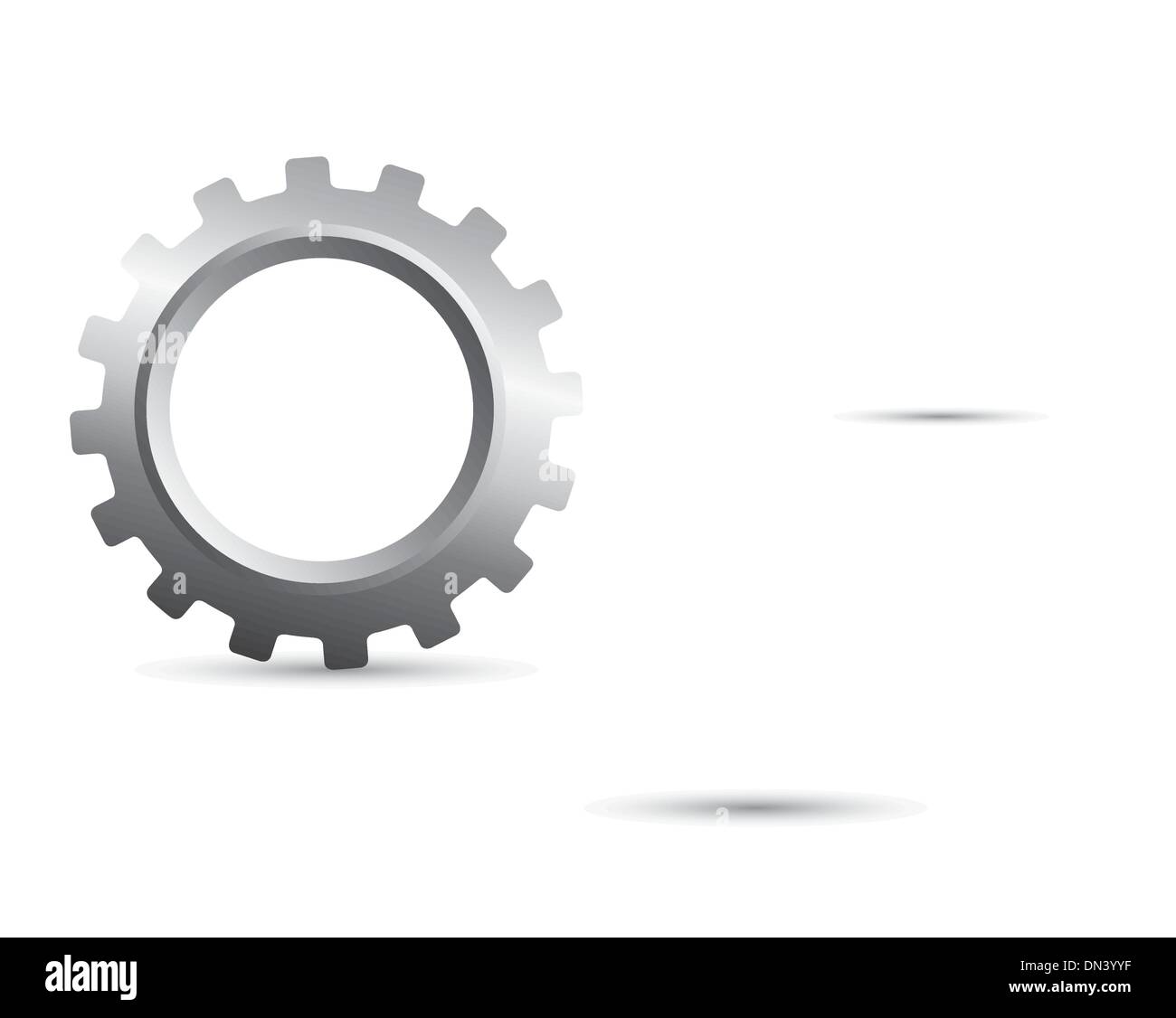 Silver cogs Stock Vector Images - Alamy