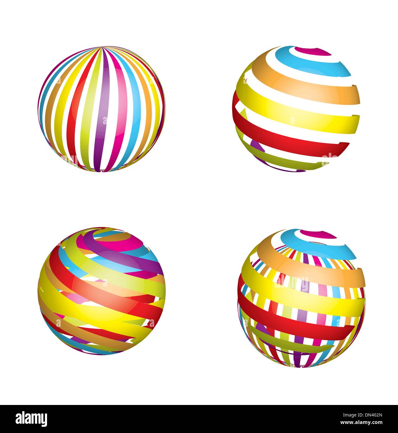 Global 3d Stock Vector Images - Alamy