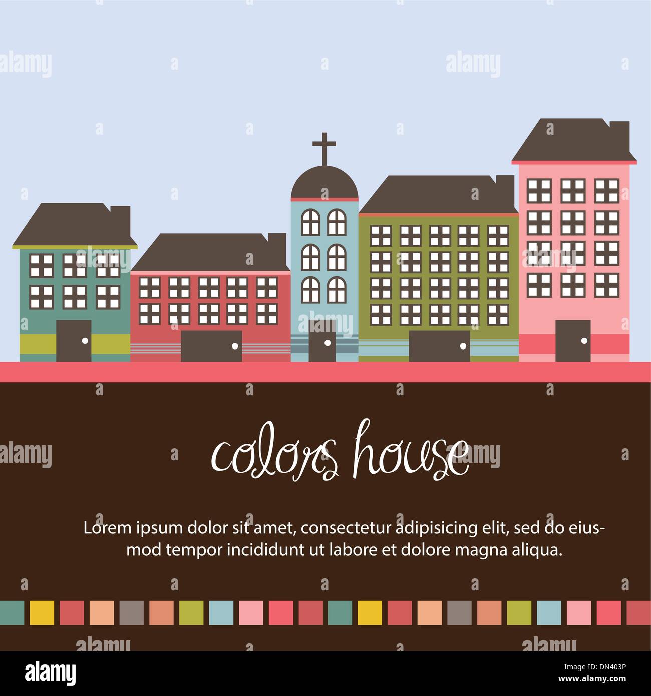 Unit buildings Stock Vector Images - Alamy