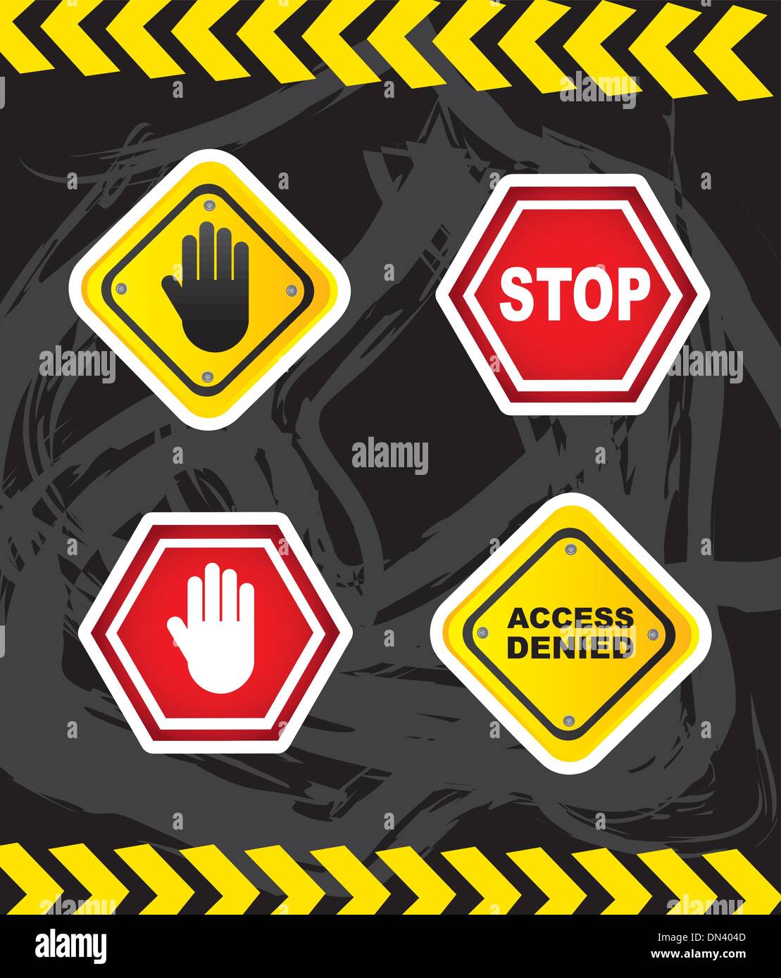 Two stop signs hi-res stock photography and images - Alamy