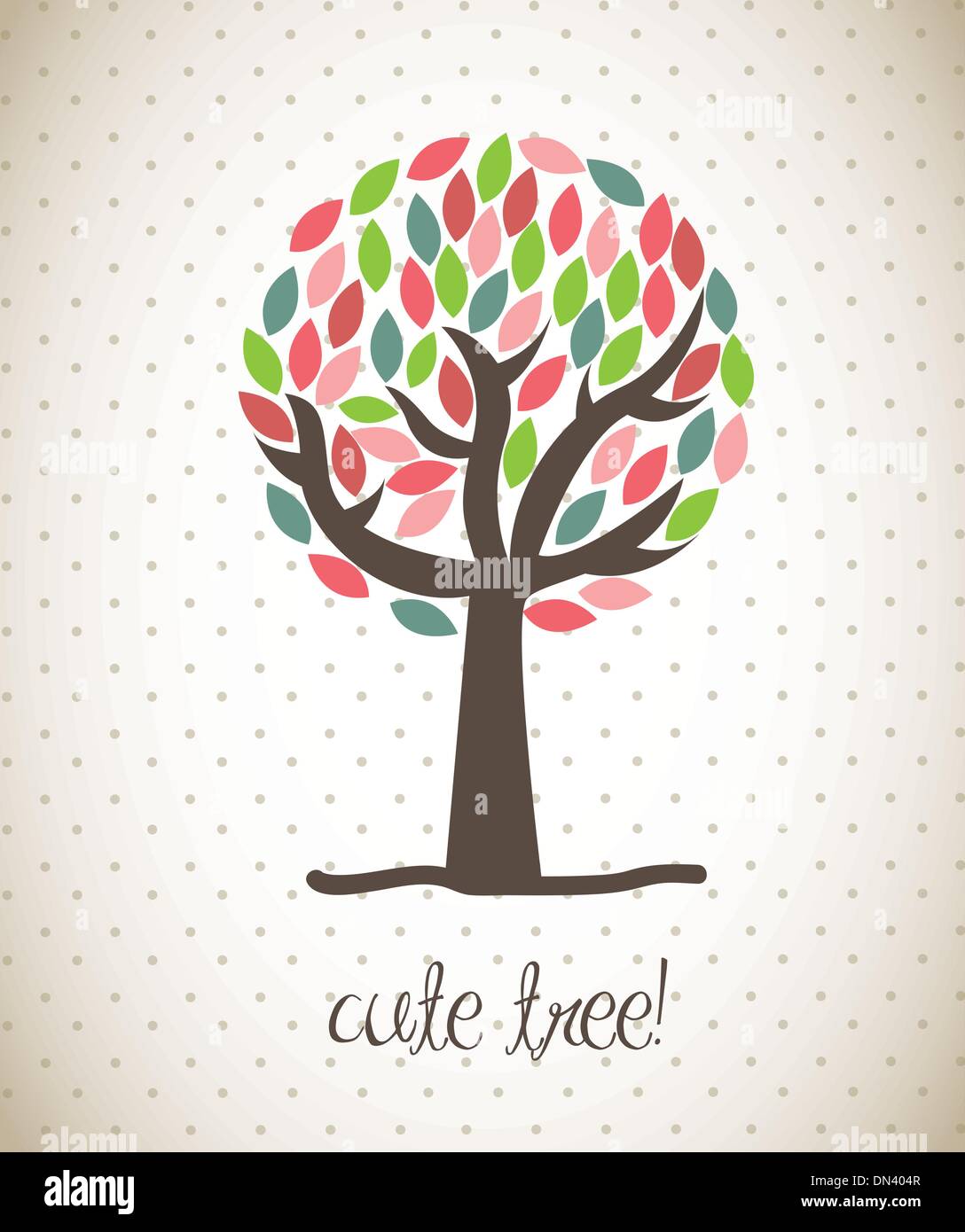 Cute tree Stock Vector Images - Alamy