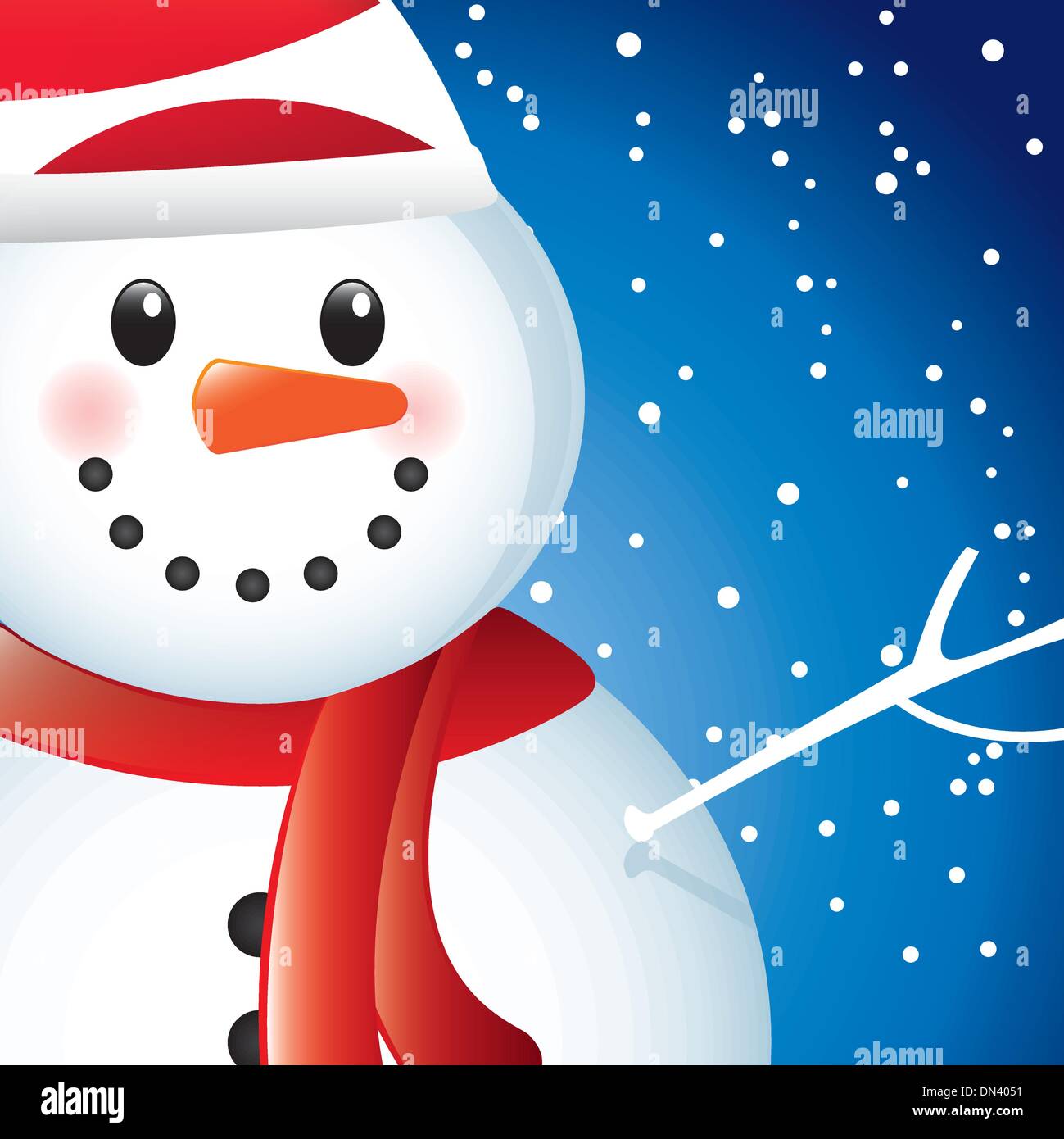Man frozen face frost Stock Vector Images - Alamy