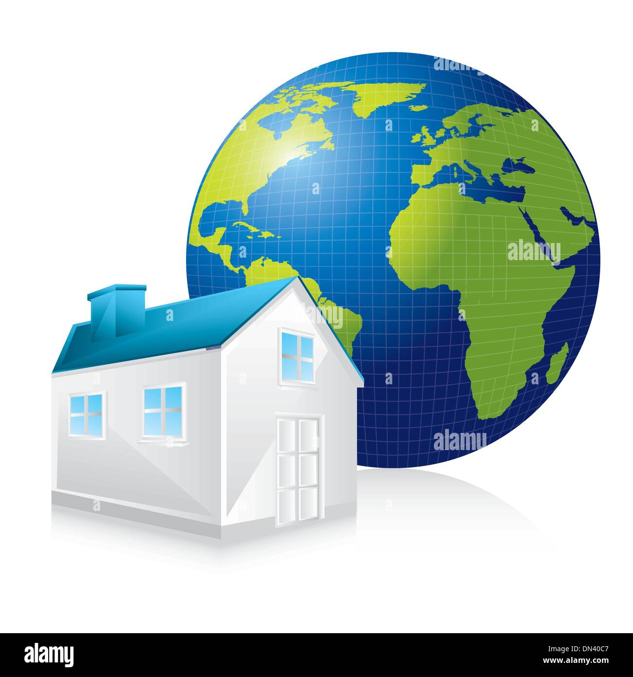 Exterior blue planet hi-res stock photography and images - Alamy