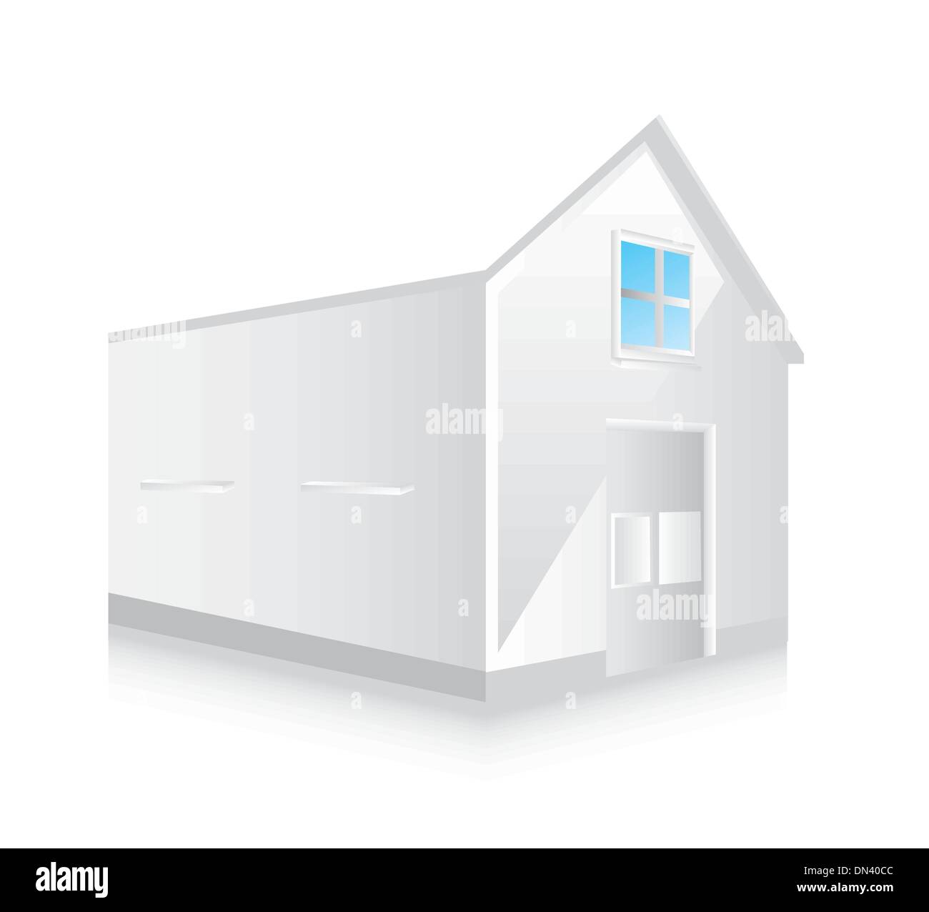 White house Stock Vector Images - Alamy