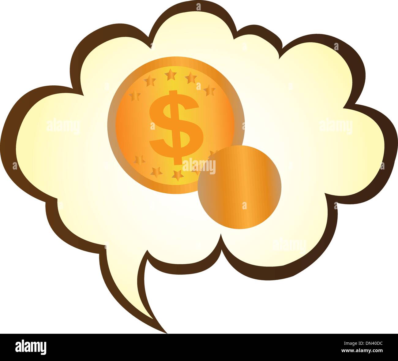 Money symbol bubbles hi-res stock photography and images - Alamy