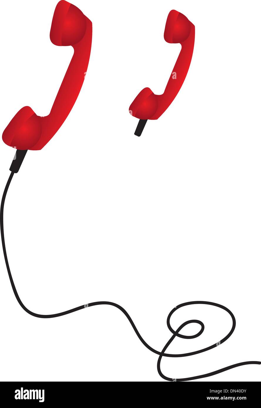 Telephone operator vector vectors hi-res stock photography and images ...