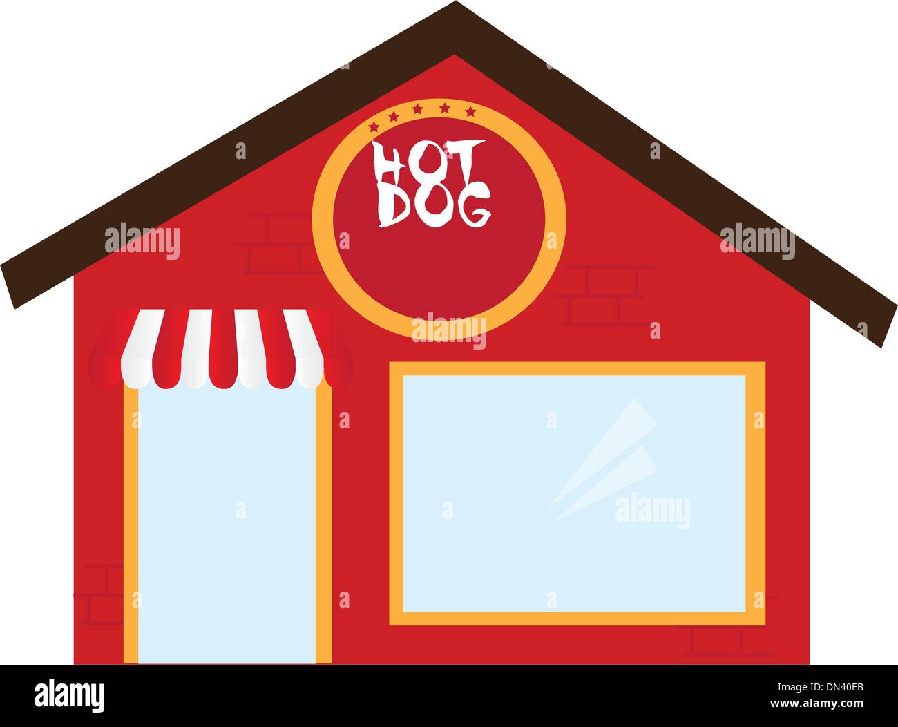 Family restaurant isolated cartoon hi-res stock photography and images ...