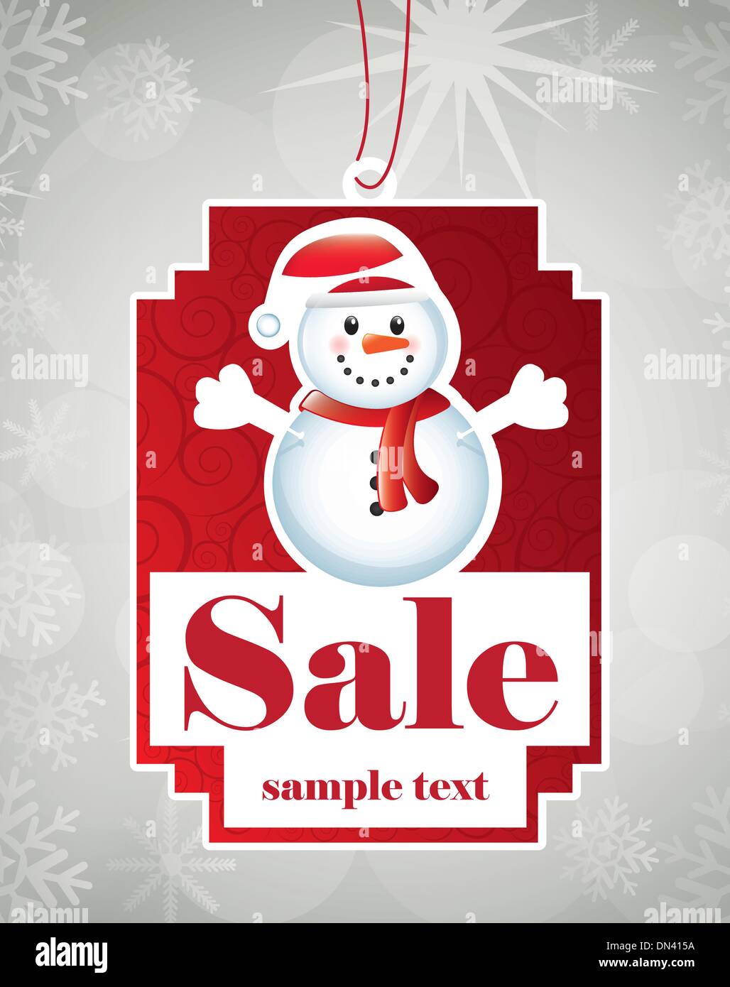 Christmas tag Stock Vector Images - Alamy