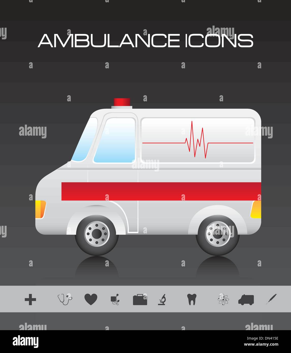 Ambulance Stock Vector Images - Alamy