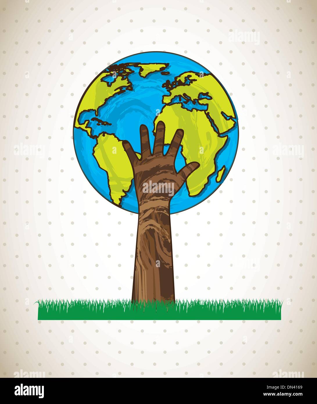 Save planet concept social Stock Vector Images - Alamy