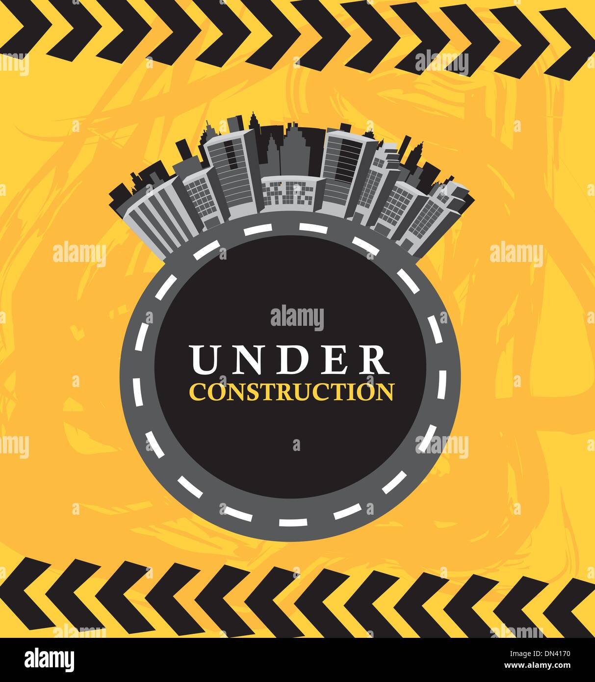 Construction project site layout Stock Vector Images - Alamy