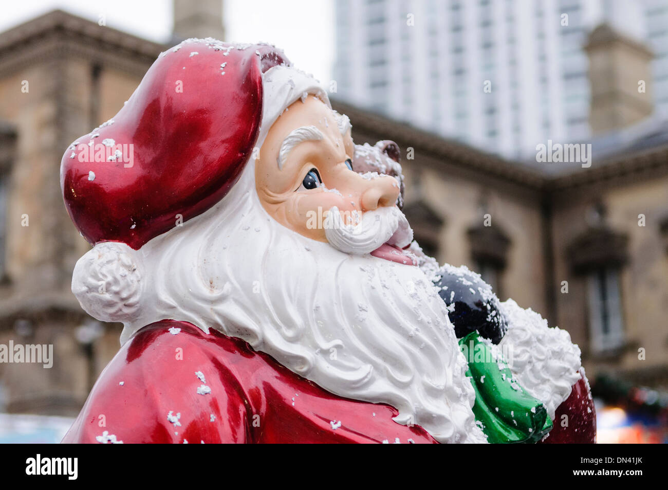 Model of father christmas hi-res stock photography and images - Alamy