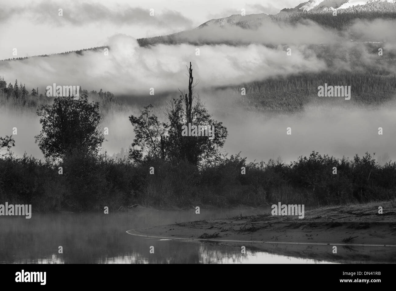 Mist rising off the river hi-res stock photography and images - Alamy