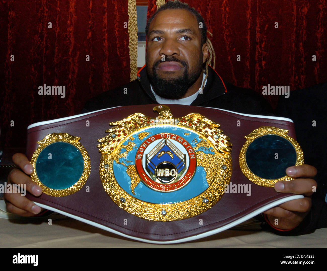 World boxing organization belt hi-res stock photography and images - Alamy