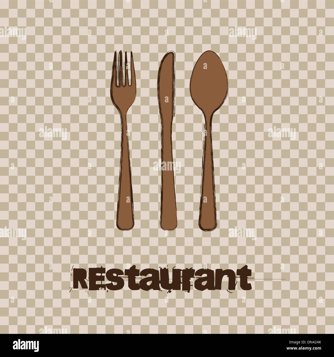 Restaurant prints Stock Vector Images - Alamy