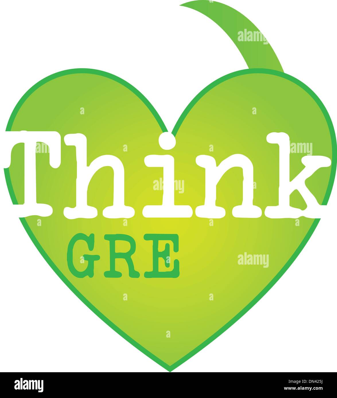 Think green Stock Vector Images - Alamy