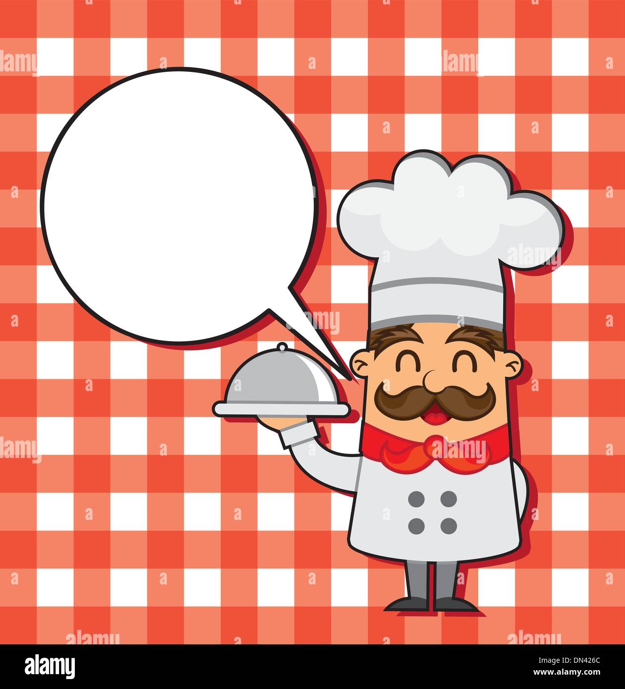 Cartoon Italian Chef Mustache High Resolution Stock Photography and ...