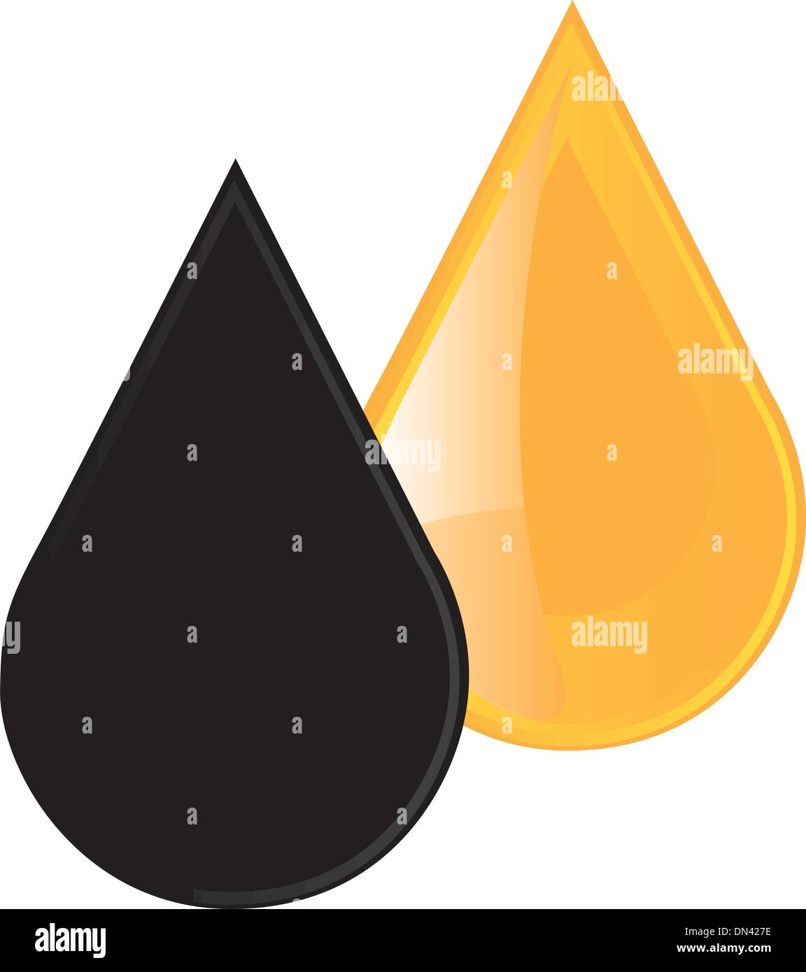 Raindrop rainfall Stock Vector Images - Alamy