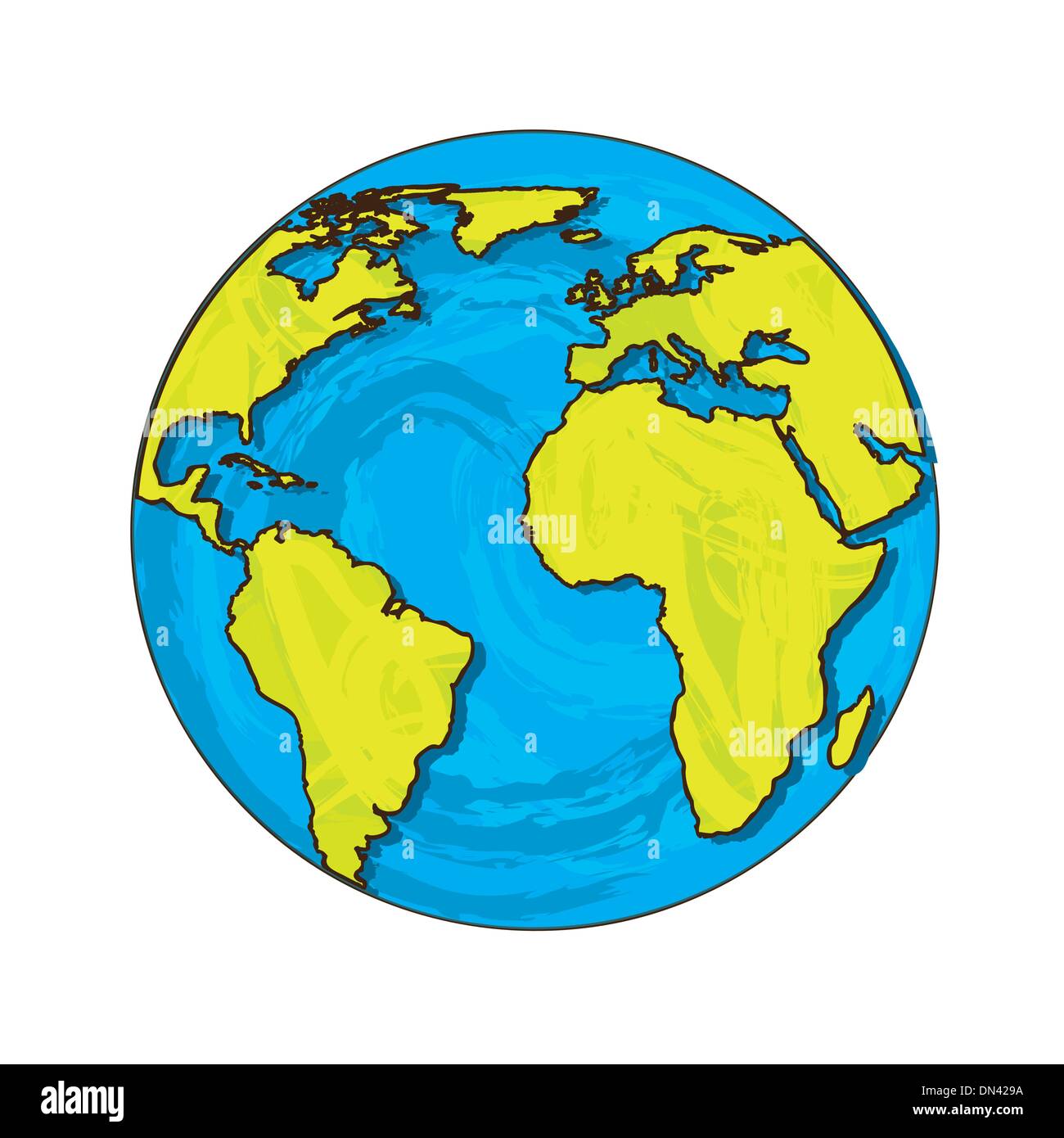 Planet vector hi-res stock photography and images - Alamy