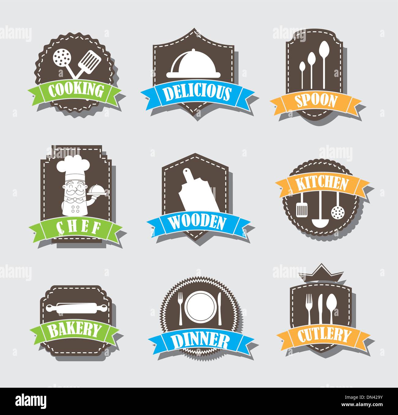 Kitchen Labels High Resolution Stock Photography and Images - Alamy