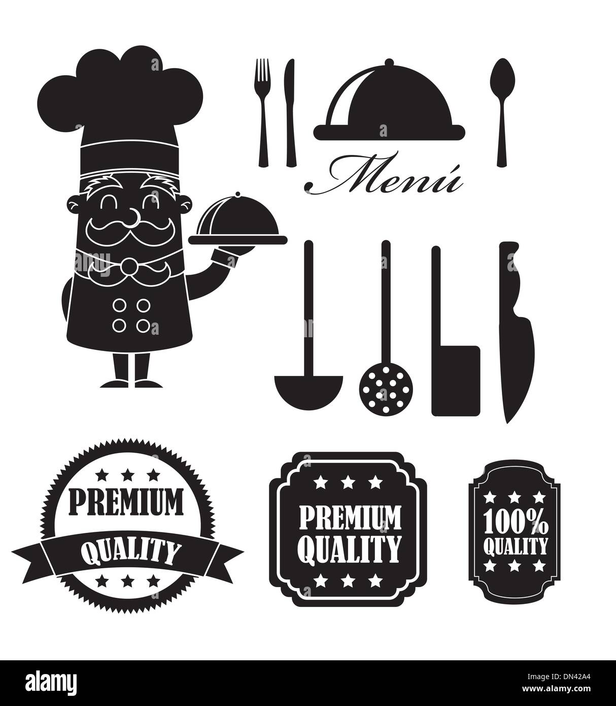 Kitchen glass jug Stock Vector Images - Alamy