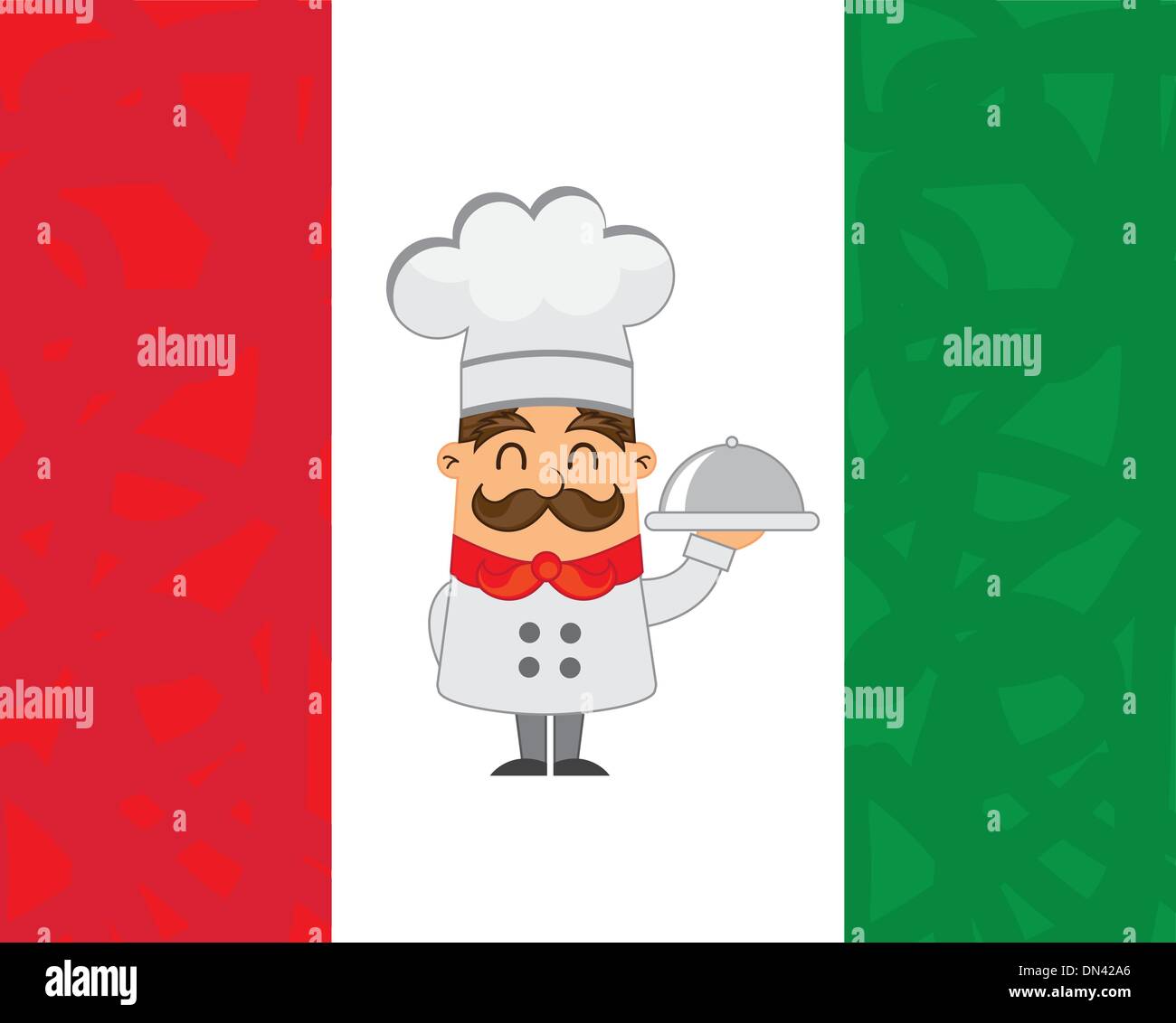 Cartoon Italian Chef Mustache High Resolution Stock Photography and ...