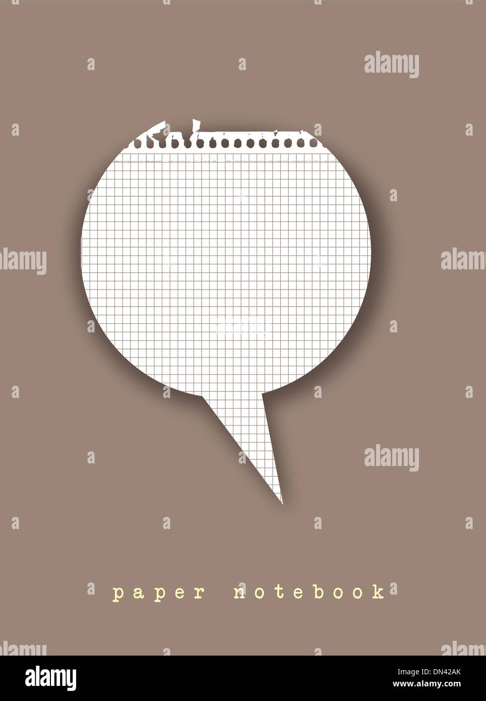 Notebook paper texture Stock Vector Images - Alamy