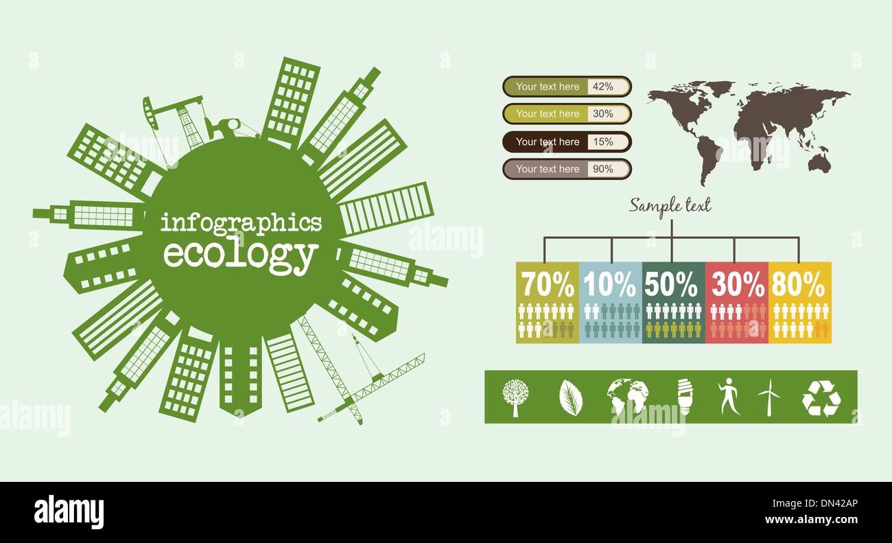 Plant infographics hi-res stock photography and images - Alamy