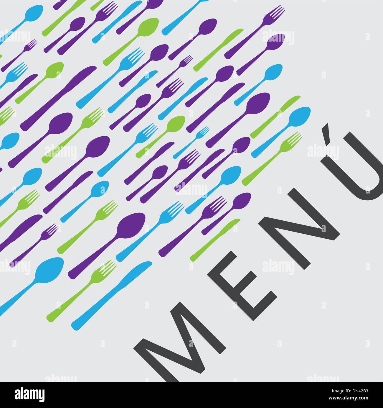 Cutlery vector vectors hi-res stock photography and images - Alamy