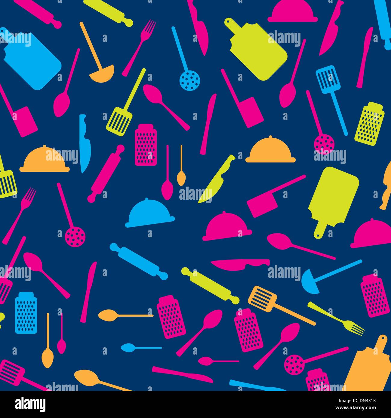 Kitchen tools cooking equipment Stock Vector Images - Alamy