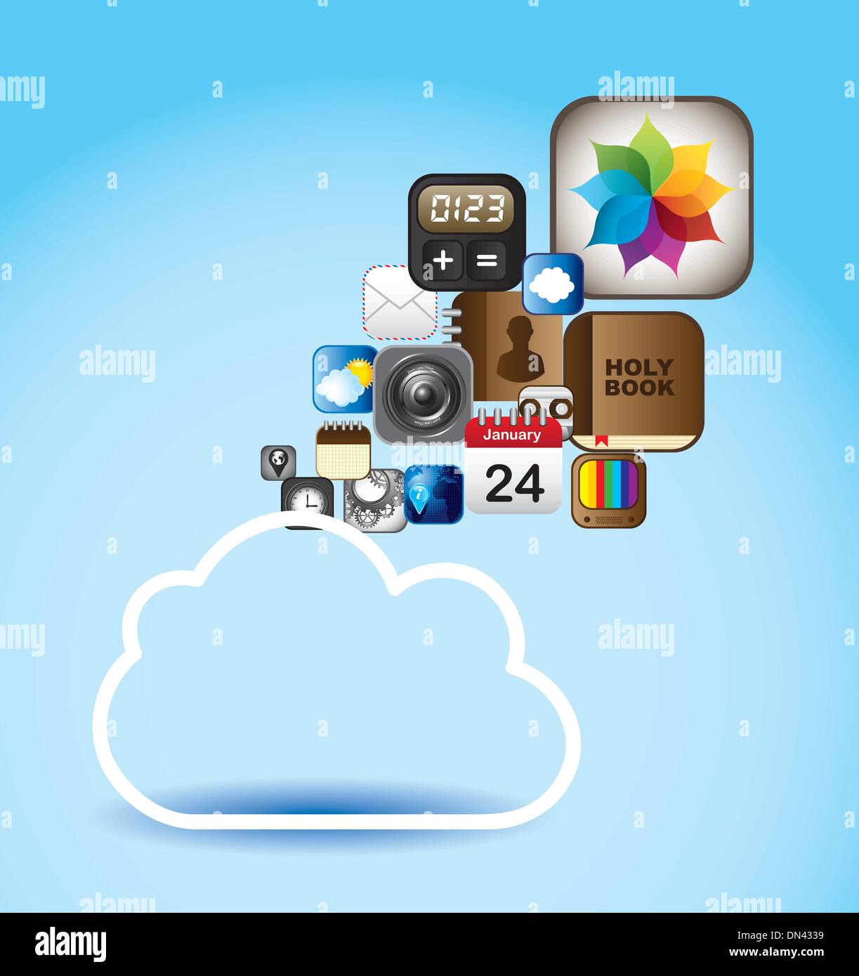Cloud compatibility Stock Vector Images - Alamy