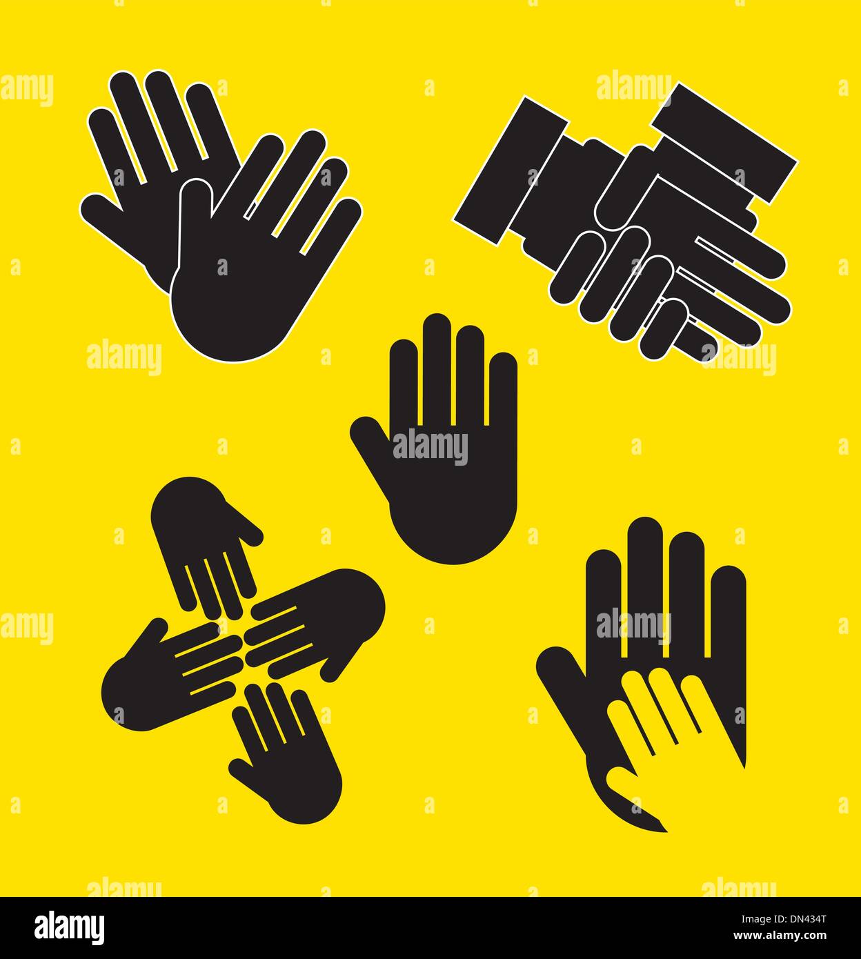 hands vector Stock Vector Image & Art - Alamy