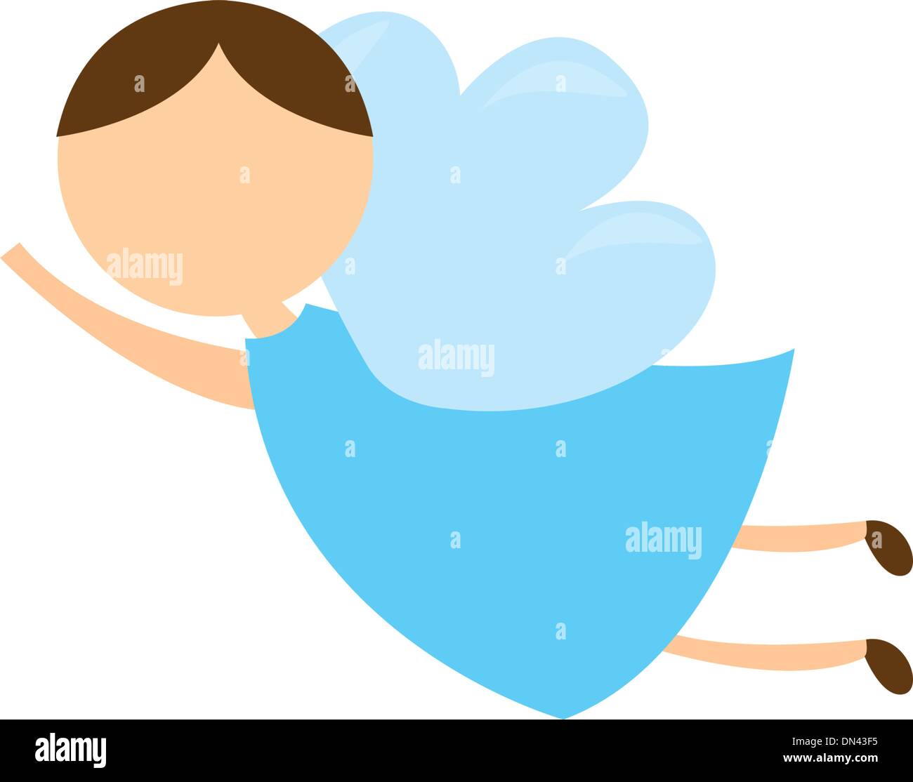 Guardian angel fantasy dream Stock Vector Images - Alamy