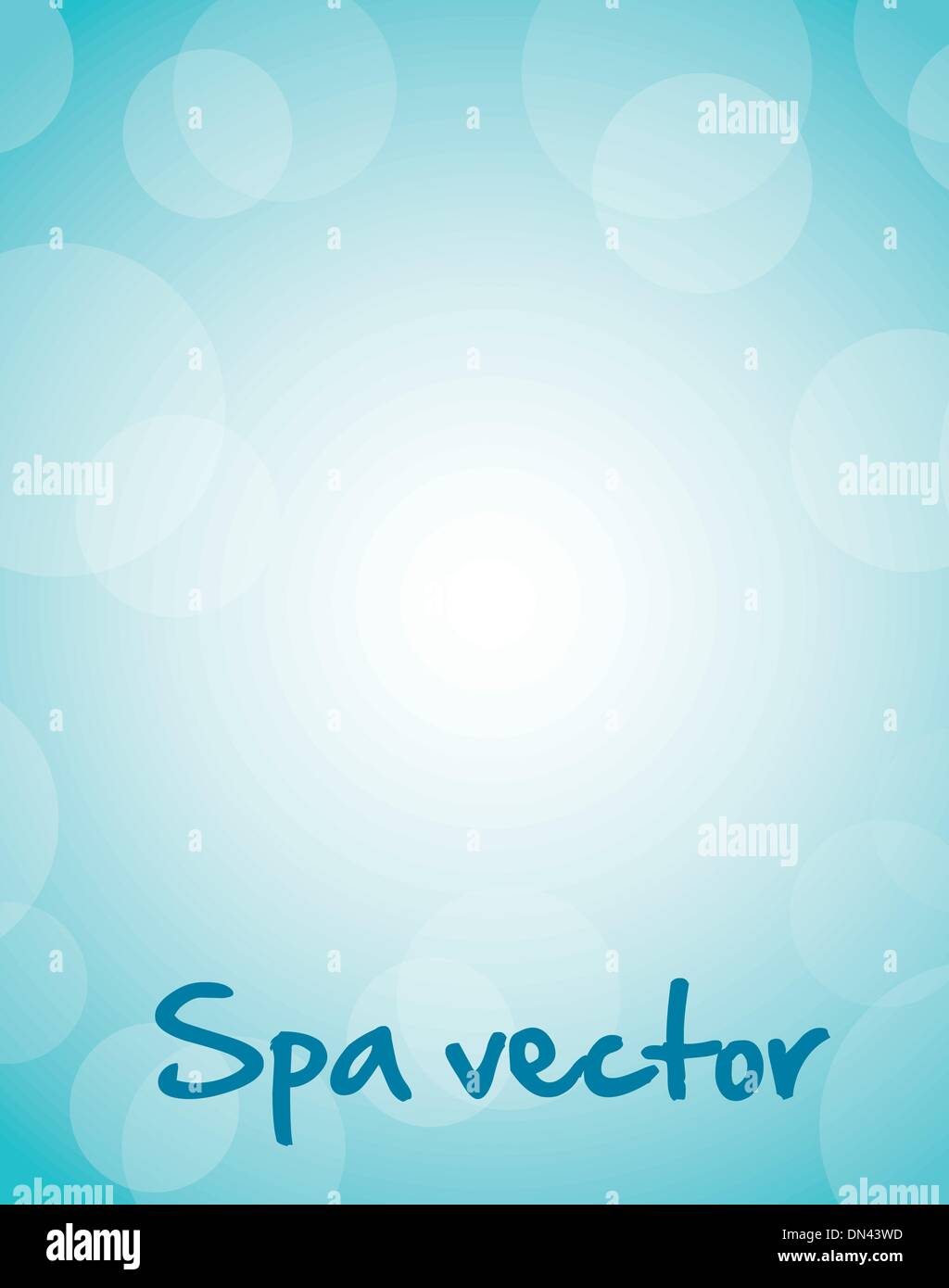 Blue spa relax Stock Vector Images - Alamy
