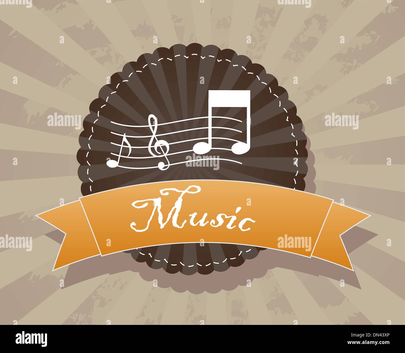 Vintage music document hi-res stock photography and images - Alamy