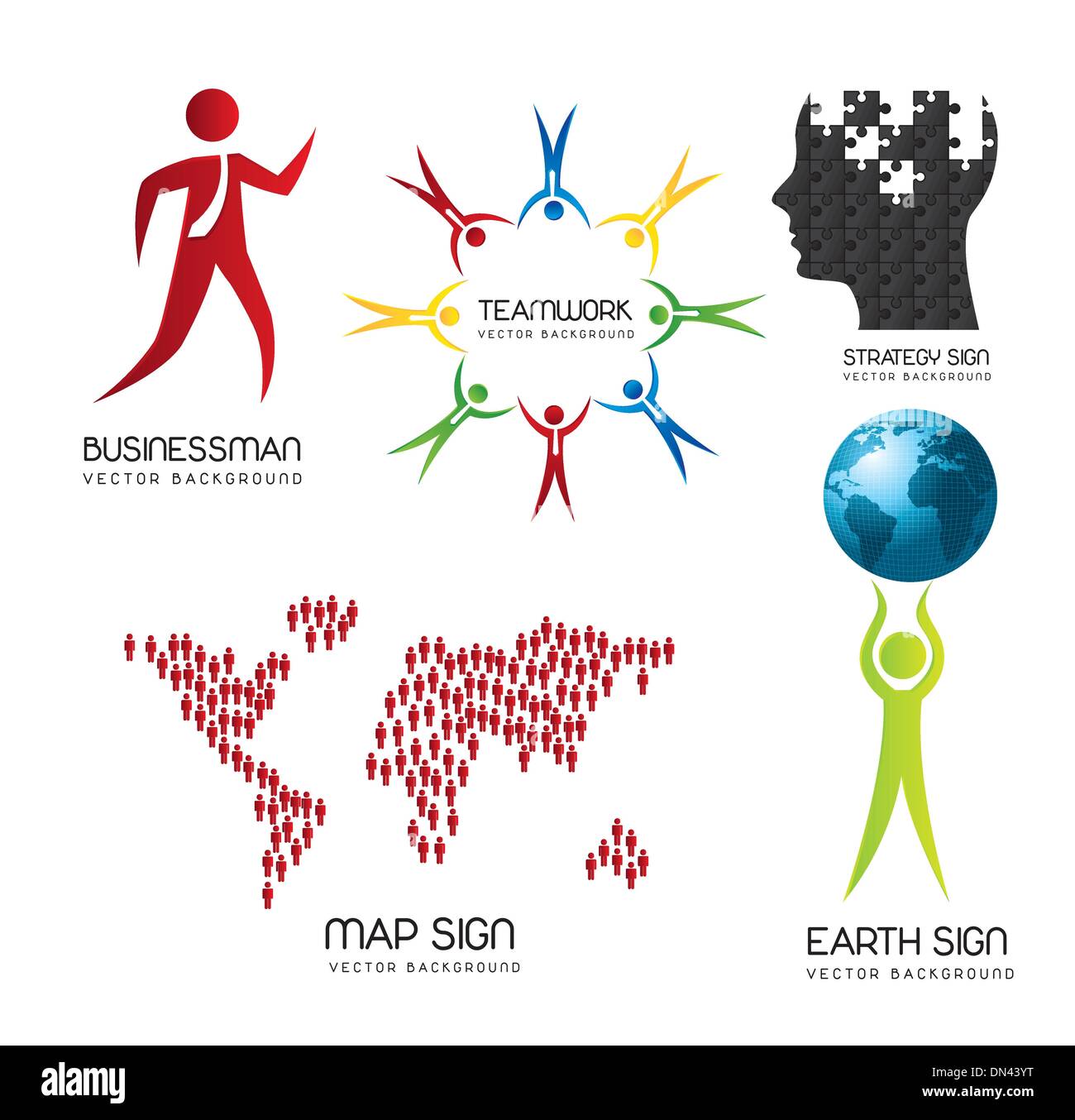 People Icons Gathering High Resolution Stock Photography and Images - Alamy