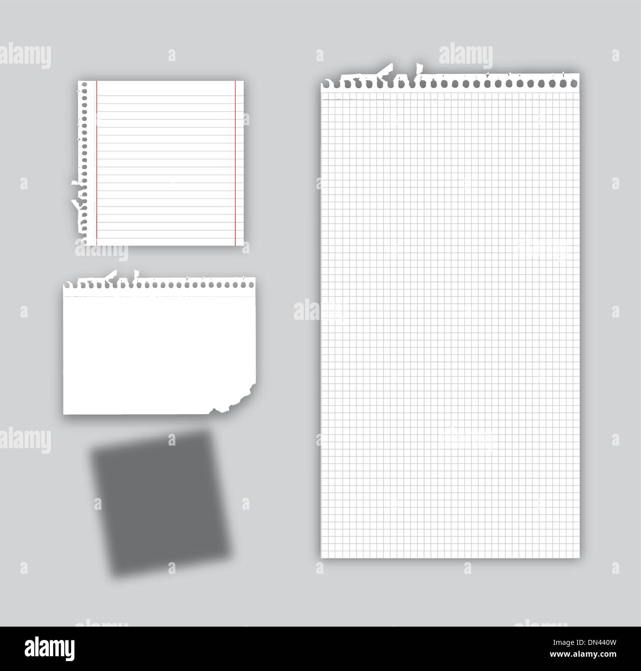 Lined papers Stock Vector Images - Alamy