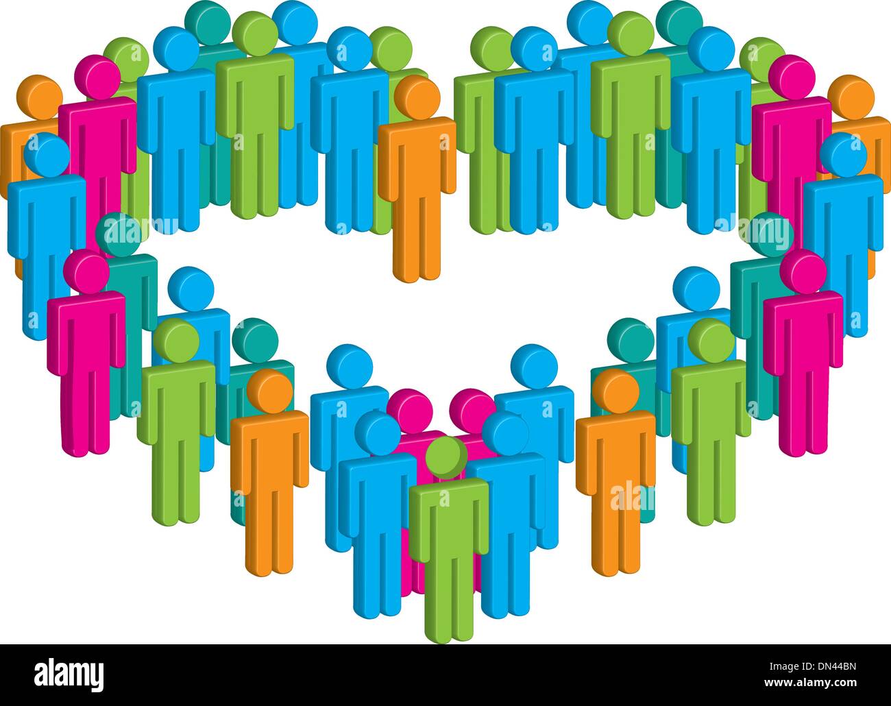 3d men sign Stock Vector Image & Art - Alamy