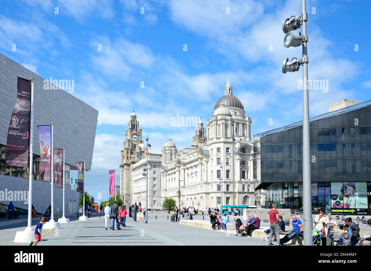 Outside the Museum of Liverpool, Merseyside, UK Stock Photo - Alamy